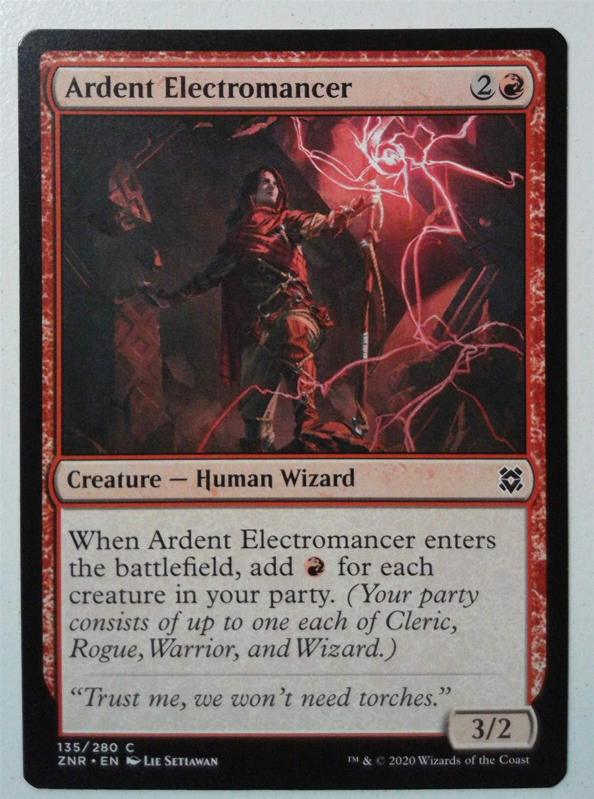 Ardent Electromancer *PLAYSET* Magic MtG x4 Zendikar Rising | eBay