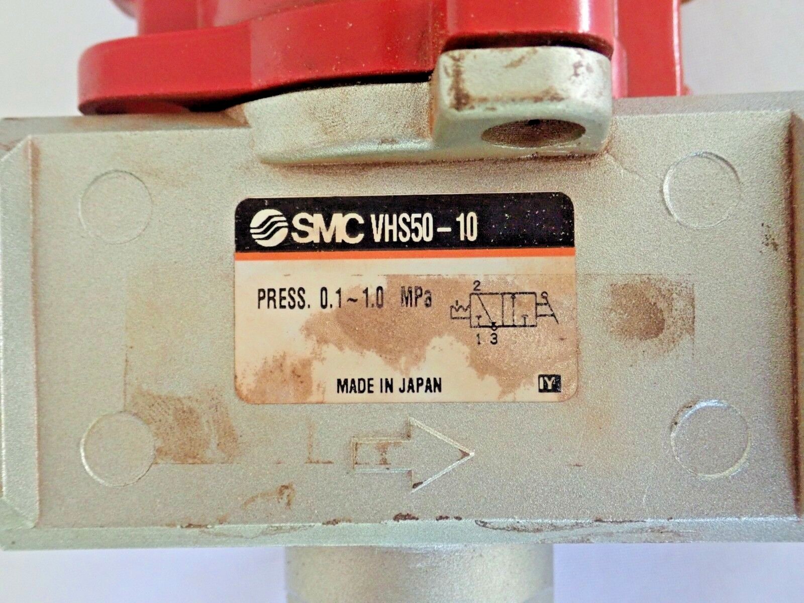 SMC VHS50-10 PNEUMATIC RELIEF VALVE 60622672 PRESS 0.1 - 10.0 MPa ...