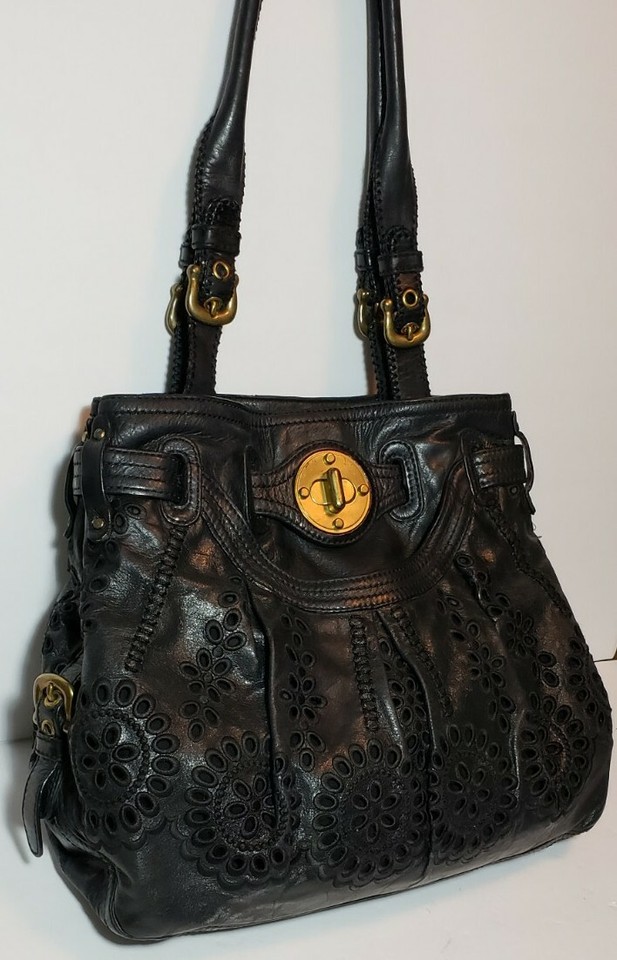 RARE LOCKHEART DAISY PERFERATED FLORAL EYELET EMBROIDERED SHOULDER ...