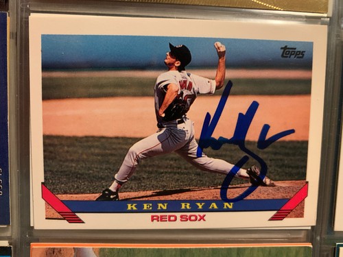 3 Ken Ryan baseball cards. 1 card autographed. | eBay
