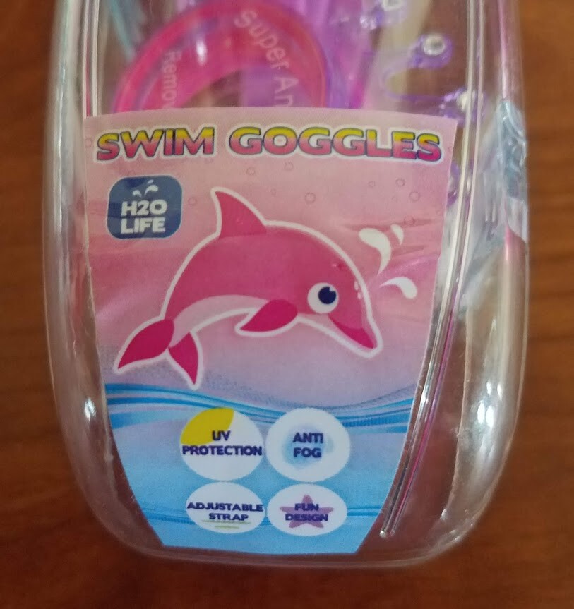 NEW KIDS H2O LIFE SWIM GOGGLES UV ANTI FOG ADJUSTABLE KOHLS CAT PIRATE ...