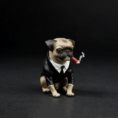 1/6 Astoys AS032 Pug Dog & Cigar Set MIB Frank The Pug Model Figure Toy ...