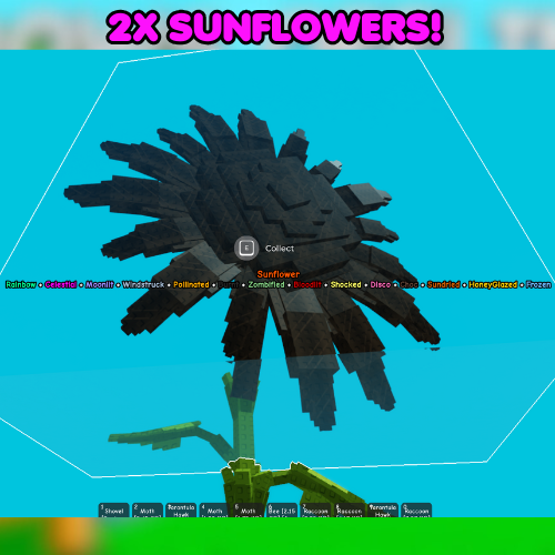 🌻 14x Mutations 299KG X2 2.2T | RAINBOW, DISCO Huge Sunflower | Grow a ...
