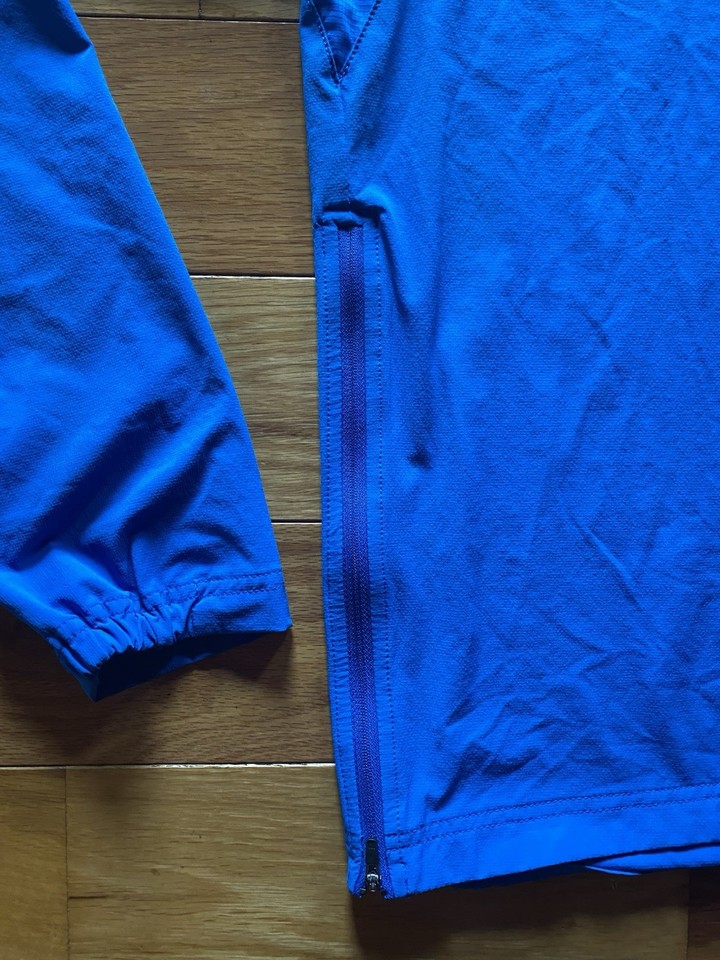Outdoor Research Men's 1/4 Zip Nylon Jacket Wind Shirt Blue • Medium | eBay