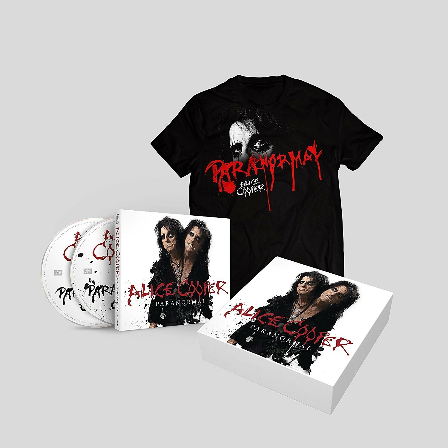 ALICE COOPER - PARANORMAL (LIMITED BOX SET) CD+T-SHIRT NEW ...