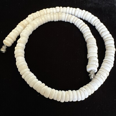 Hawaiian Genuine Puka Shell Necklace 8mm Wide 18” Boho Surfer Authentic ...