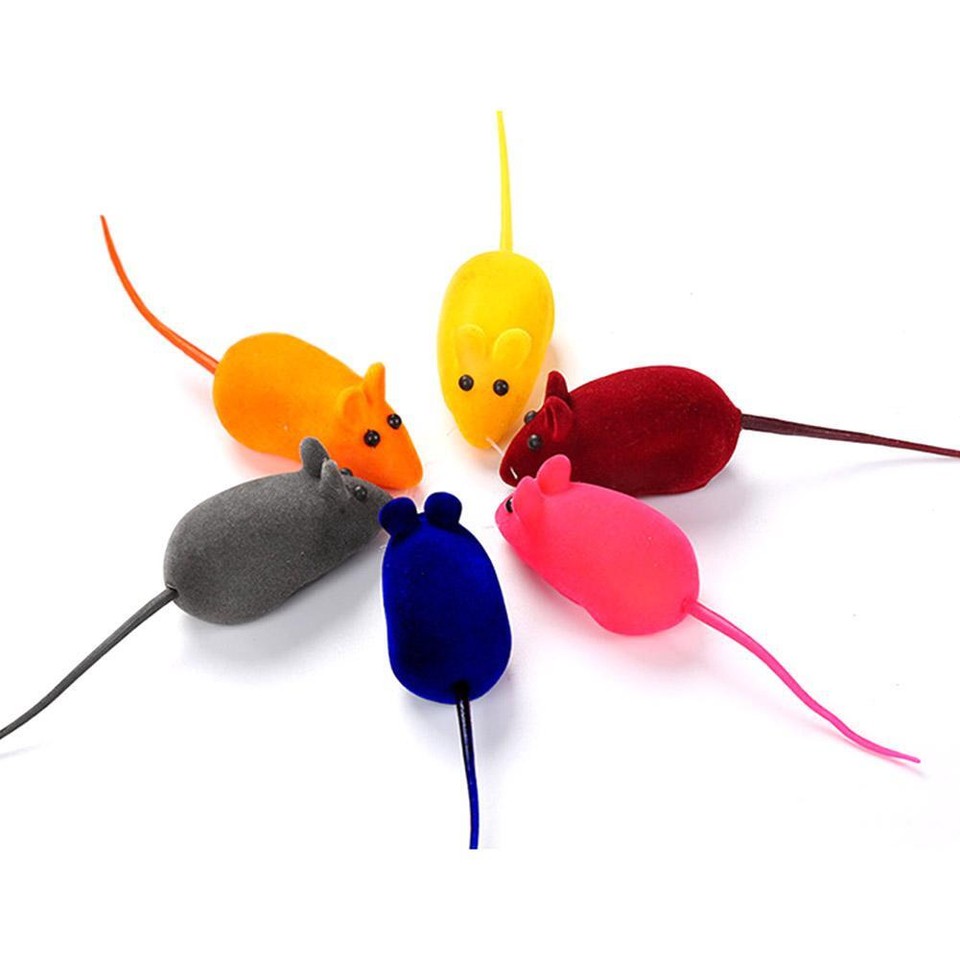 Cat Toys Ball and Feather Rubber Material /Squeaky Mouse Pet Cat Mice ...