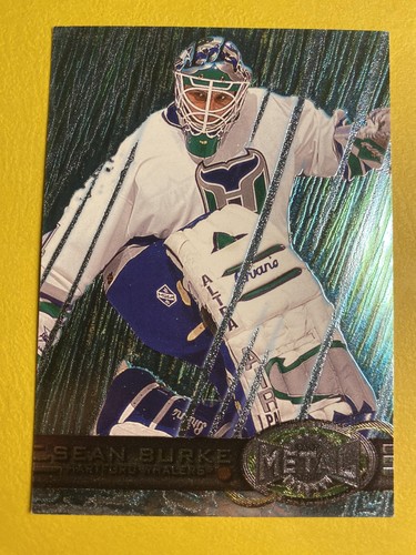 Sean Burke 1996-97 Metal Universe Hockey Card #66 Hartford Whalers | eBay