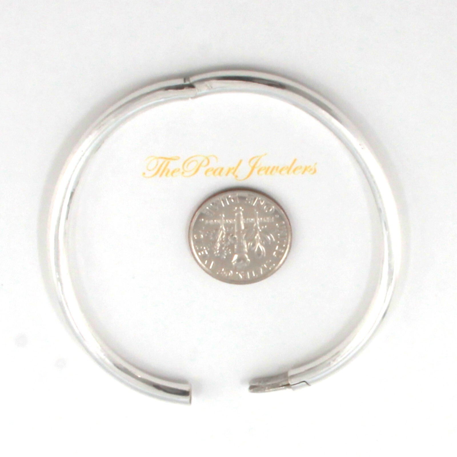 Handmade Open Oval Bangle Bracelet – 925 Sterling Silver | eBay