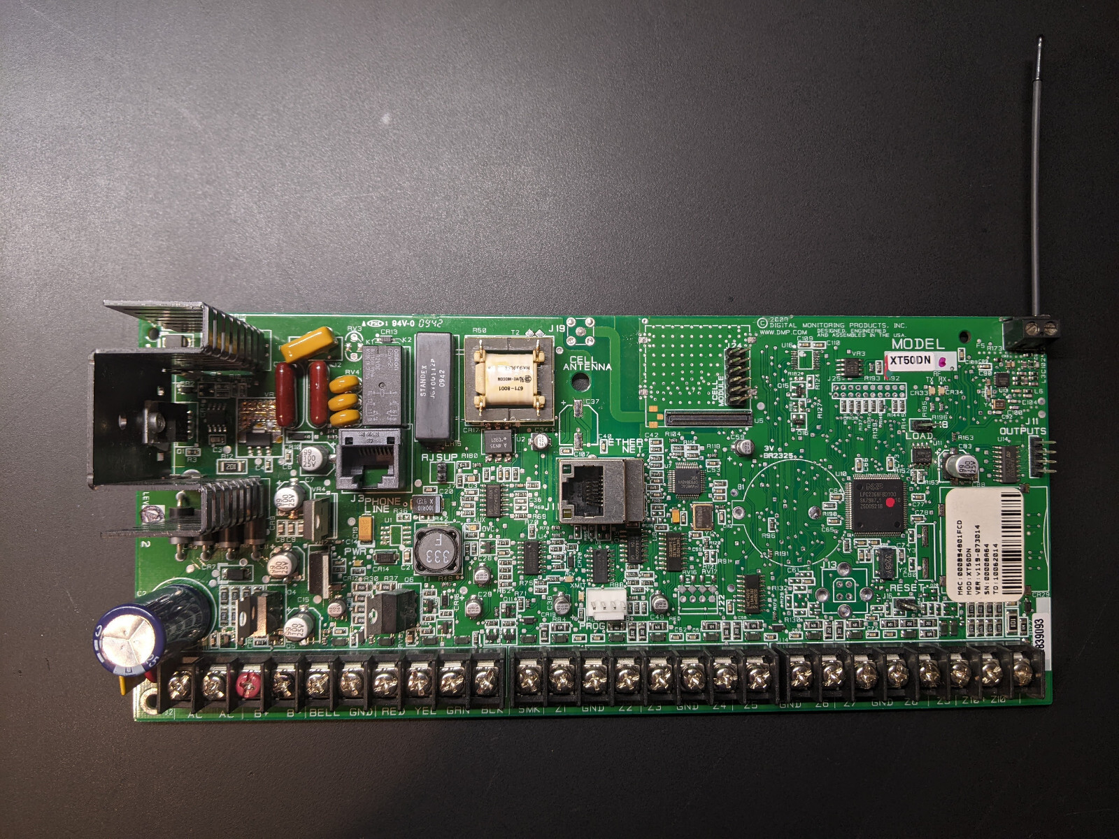 DMP XT50DN Alarm Control Panel with Onboard Wireless (USED - UNLOCKED ...