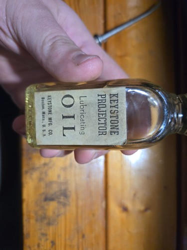 Vintage "Perfect" Pocket Oiler with Keystone Projector oil | eBay