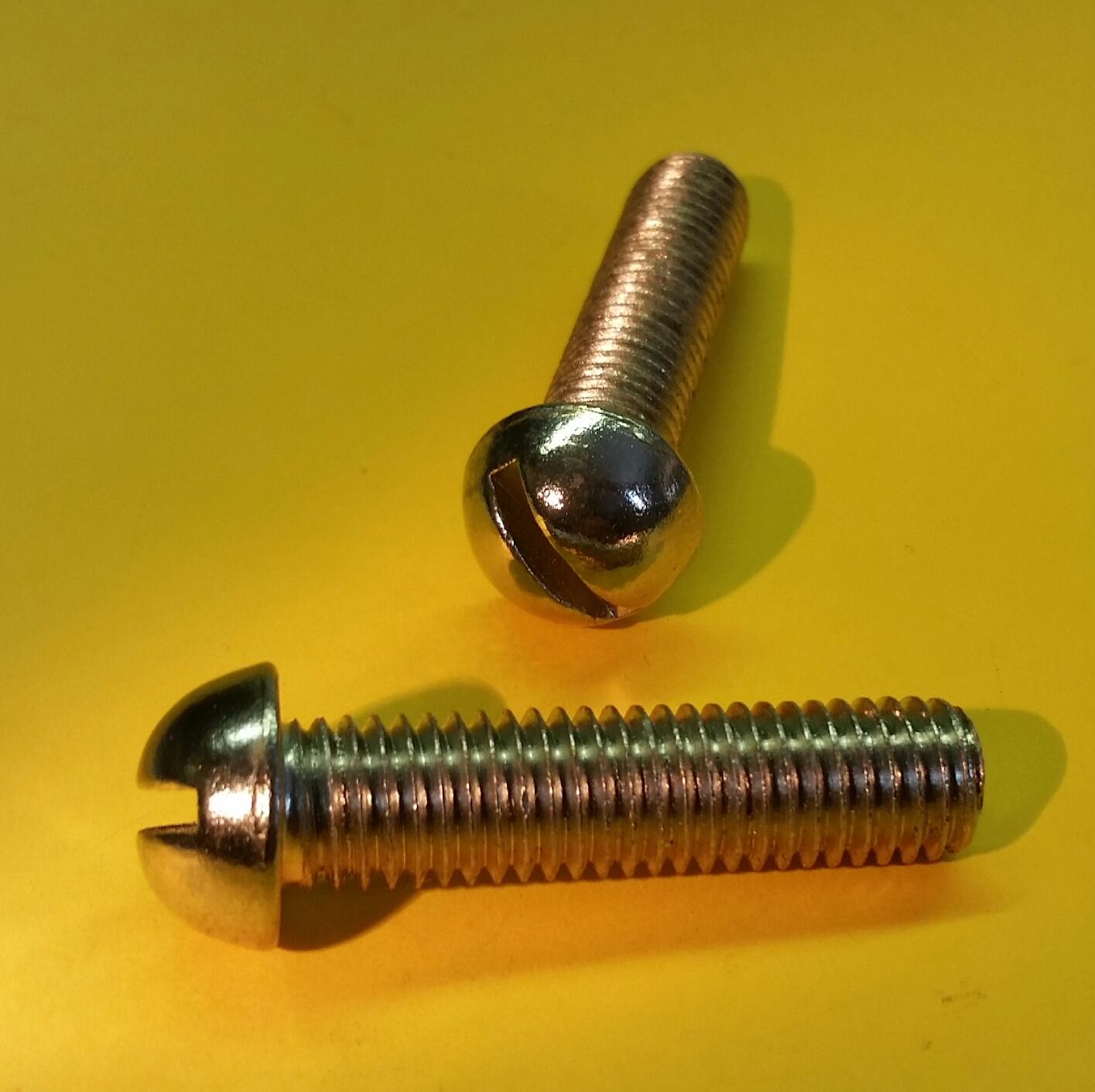 2 Stk. Schrauben M10x40 Halbrundkopf DIN 86 alte Norm Rundkopf mit ...