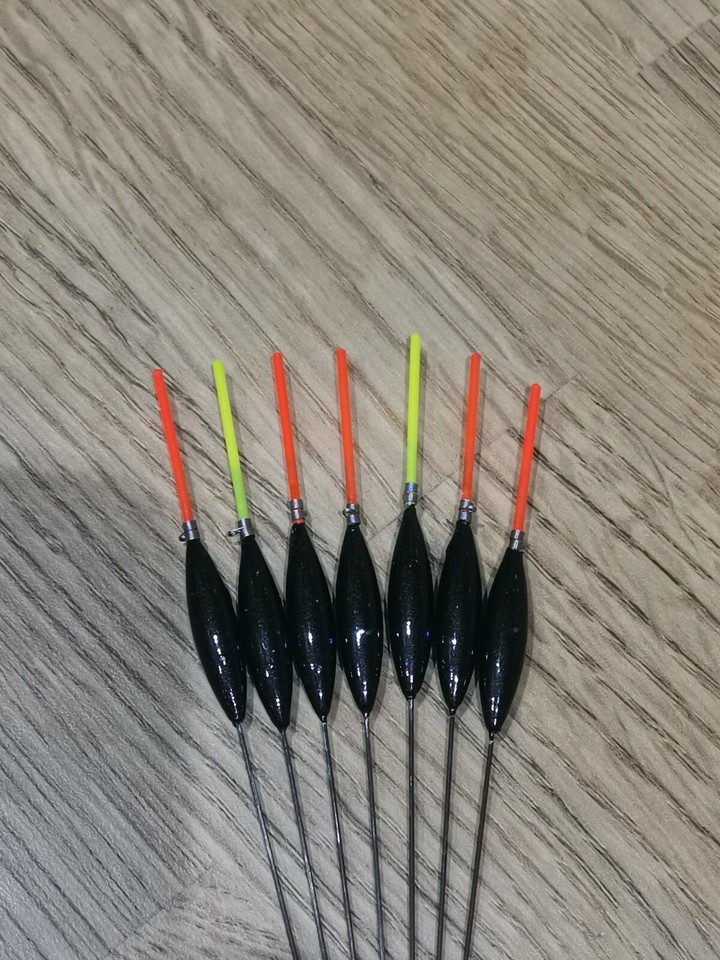 7 X Slim Maggot 0.2g Foam Bodied Pole Floats. Light Sensitive OFFER OF ...