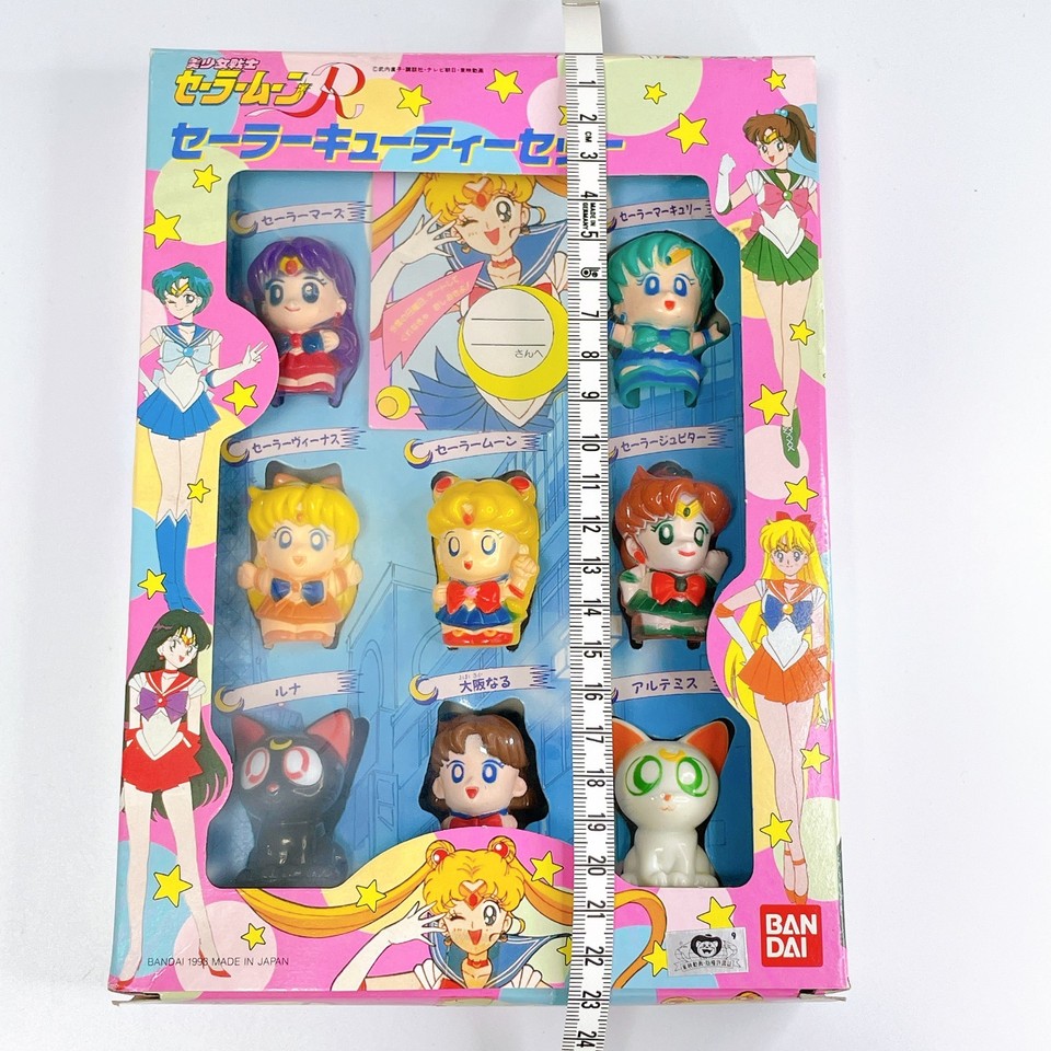 Bandai Sailor Moon Sailor Cutie Set Finger Puppet 8pcs Figure ...
