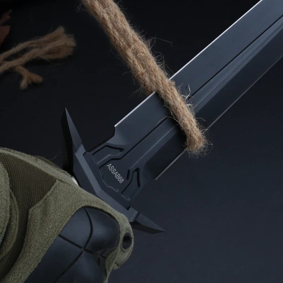Dark Angle Tactical Double Edge Dagger Spear Point 9"blade 16" Overall ...