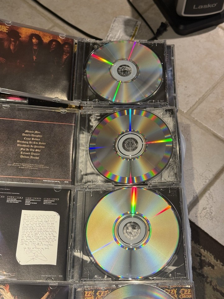 OZZY OSBOURNE (26 Compact Disc Lot)/OOP/Rare/Imports/Used & Excellent ...