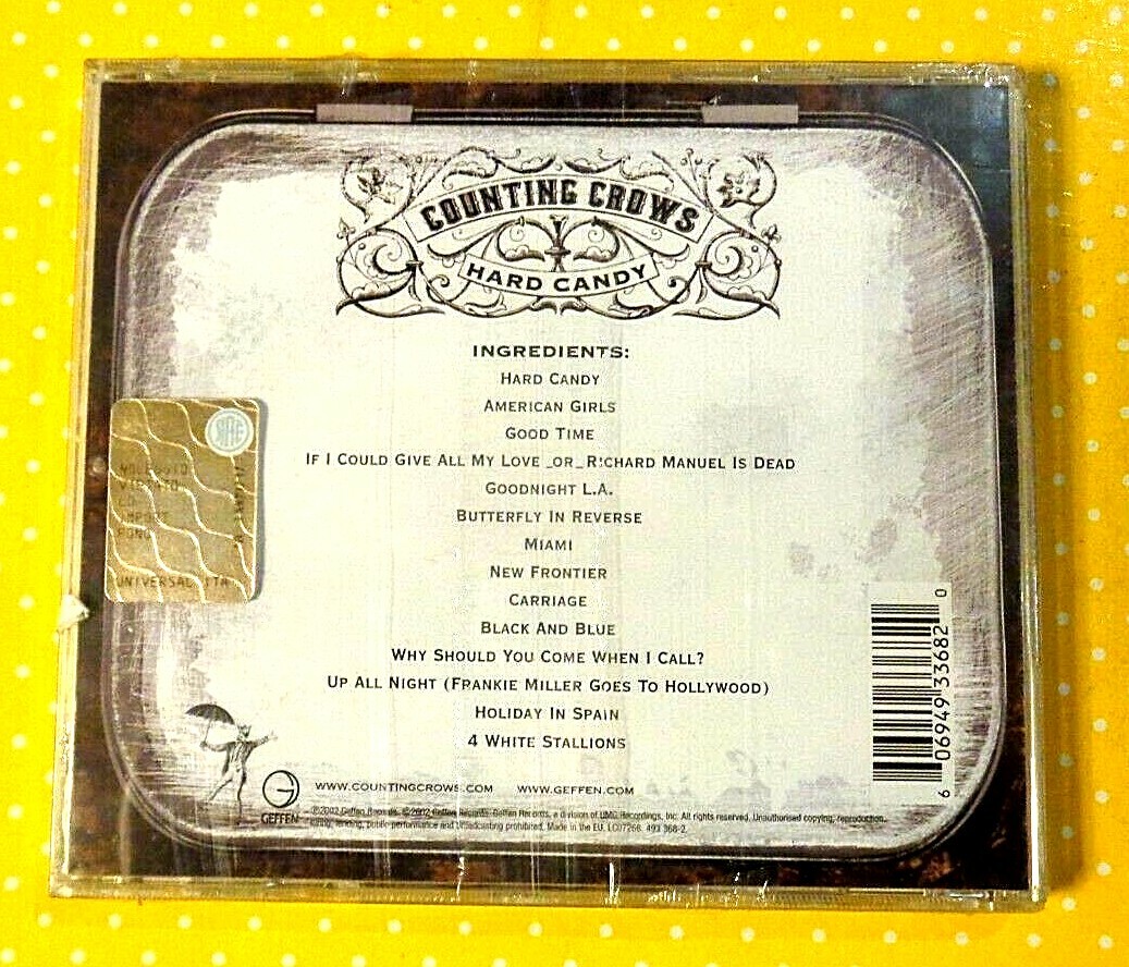 COUNTING CROWS - HARD CANDY - CD 2002 NUOVO E SIGILLATO | eBay