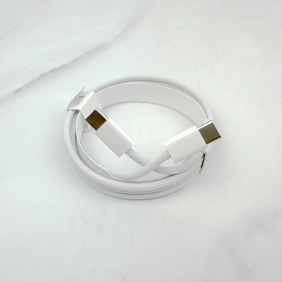 Apple USB-C Charge Cable 1M ‎3 FT Woven Braided MQKJ3AM/A Original | eBay