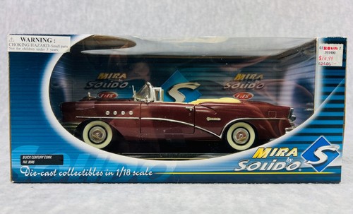 🇺🇸Solido Mira 1955 Buick Century Convertible 1:18 Scale Diecast Car🇺🇸 ...