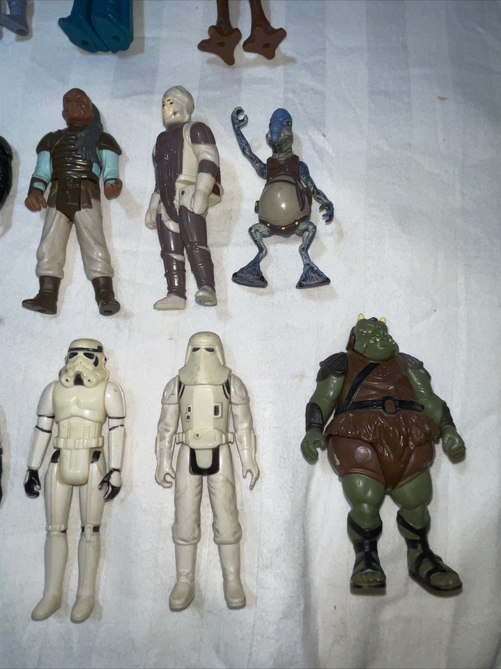 1977-1984 Vintage Star Wars 33 Different Action Figures Original Kenner ...