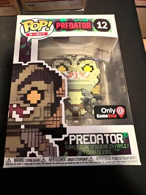 Funko Pop! 8-Bit Predator #12 Predator GameStop Exclusive Vinyl Figure ...