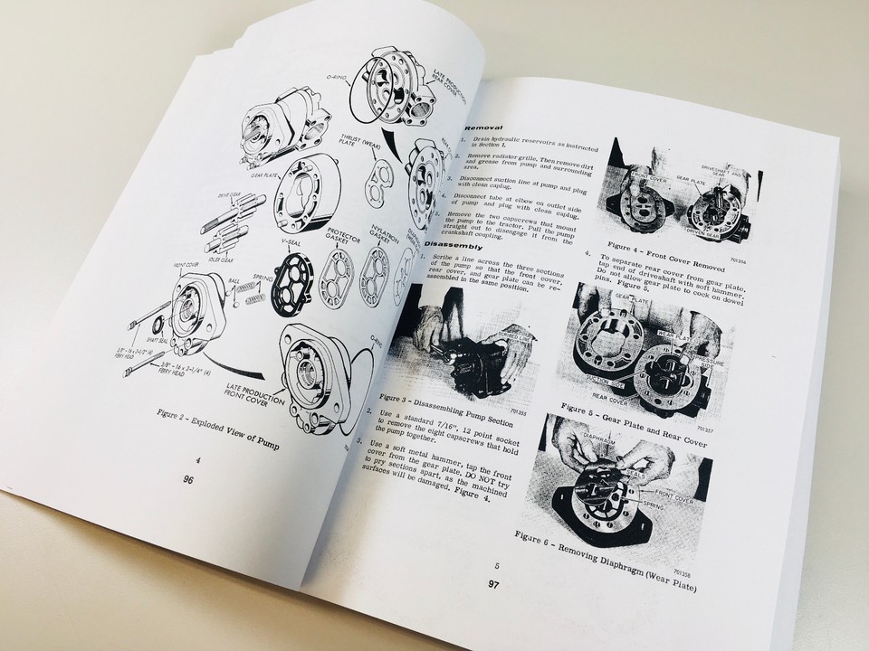 Case 580 Ck Tractor Loader Backhoe Service Repair Manual Construction ...