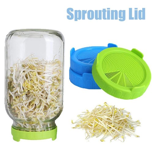 Sprouting Lids Sprouting Holder for Mason Jars Stands Mesh Sprout Cover ...