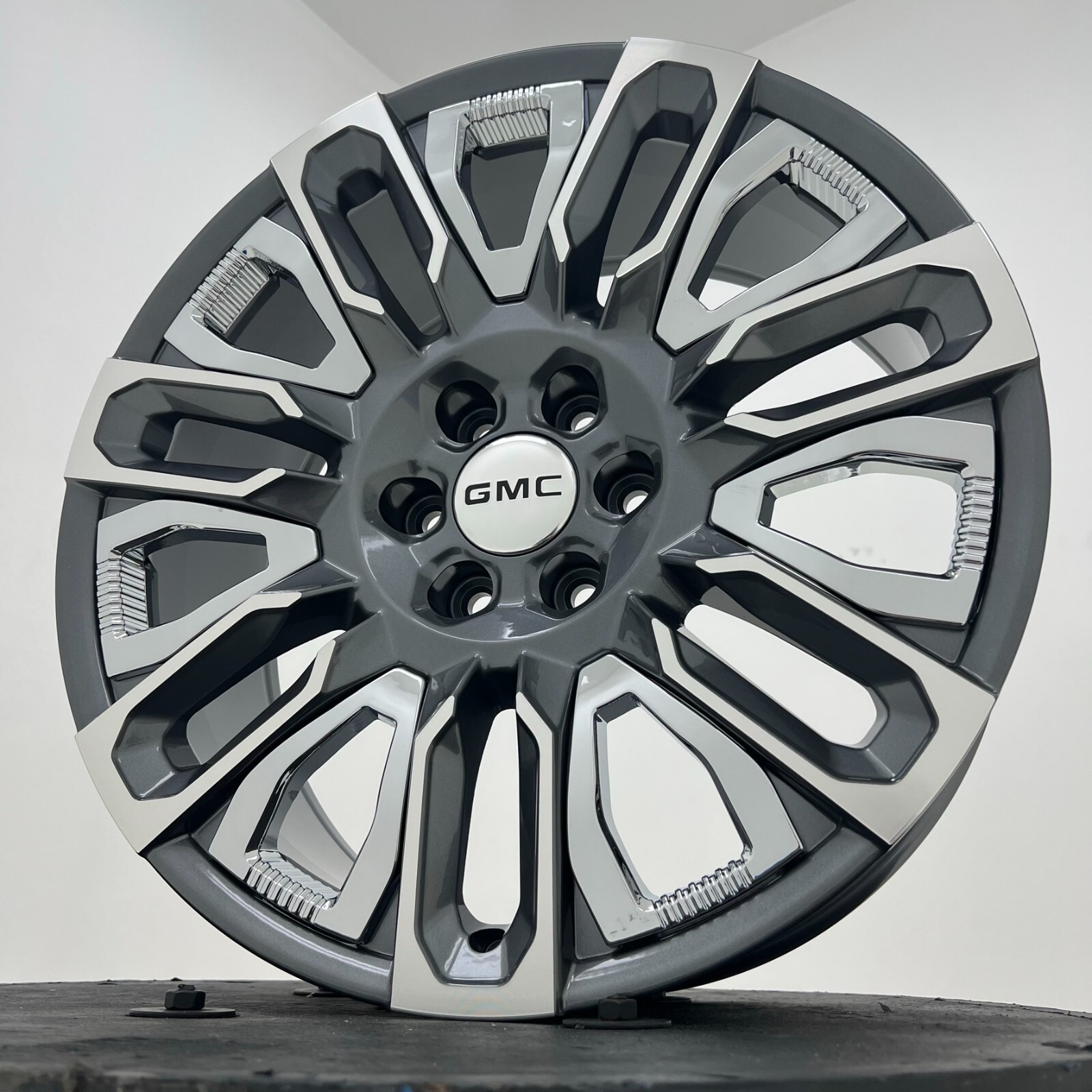 2024 GMC Yukon 2023 Sierra Denali Wheels Rims Factory Size 22" Chevy ...