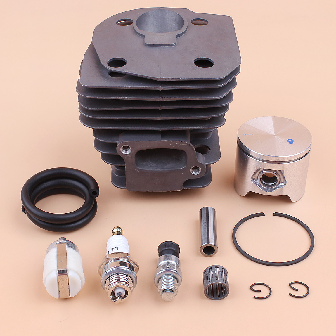 44mm Top Engine End Kit For 340 345 350 351 353 346xp Husqvarna Nikasil ...