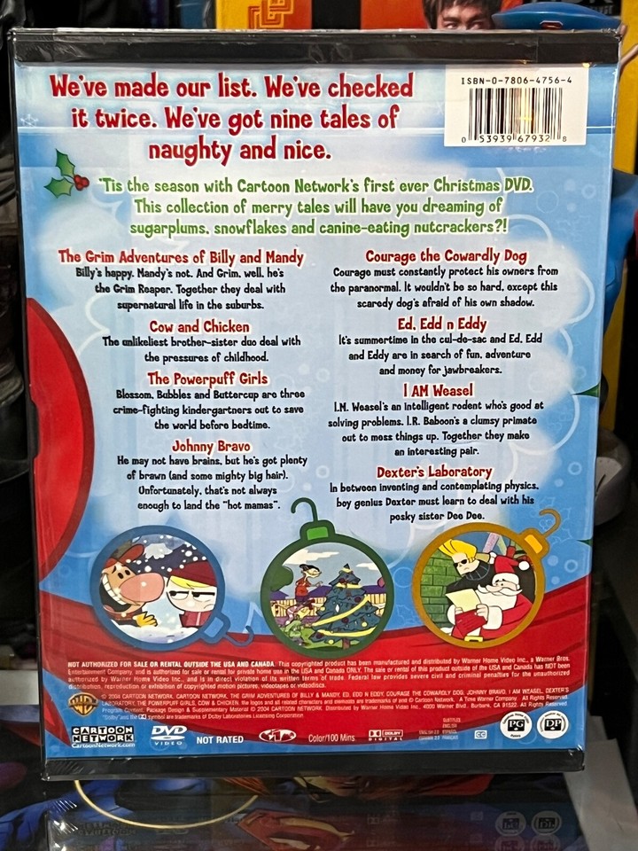 Cartoon Network Christmas: Yuletide Follies (DVD) Collection Of Merry ...