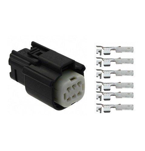 75pcs MOLEX 6-POSITION CONNECTORS NM-33472-0601 Harley Jeep JL | eBay