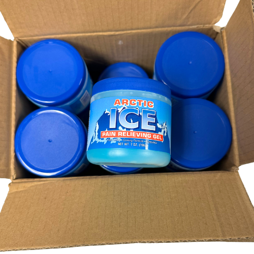 Wholesale Lot of Arctic Ice - Pain Relieving Gel 2% Menthol Blue 7 ...
