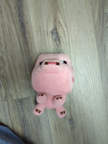 Mojang Minecraft Pink Pig 6” Beanie Plush, Stuffed Toy Animal 2014 W9 ...