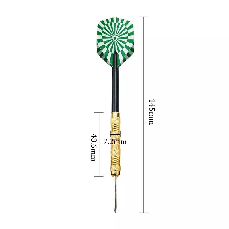 5 Sets (15Pcs) Steel Tip Professional Darts Set Darts Slim Barrel Dart ...