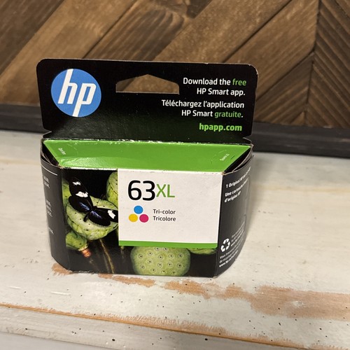 HP 63XL High Yield Tri-color Ink Cartridge (F6U63AN) 889296267416| eBay
