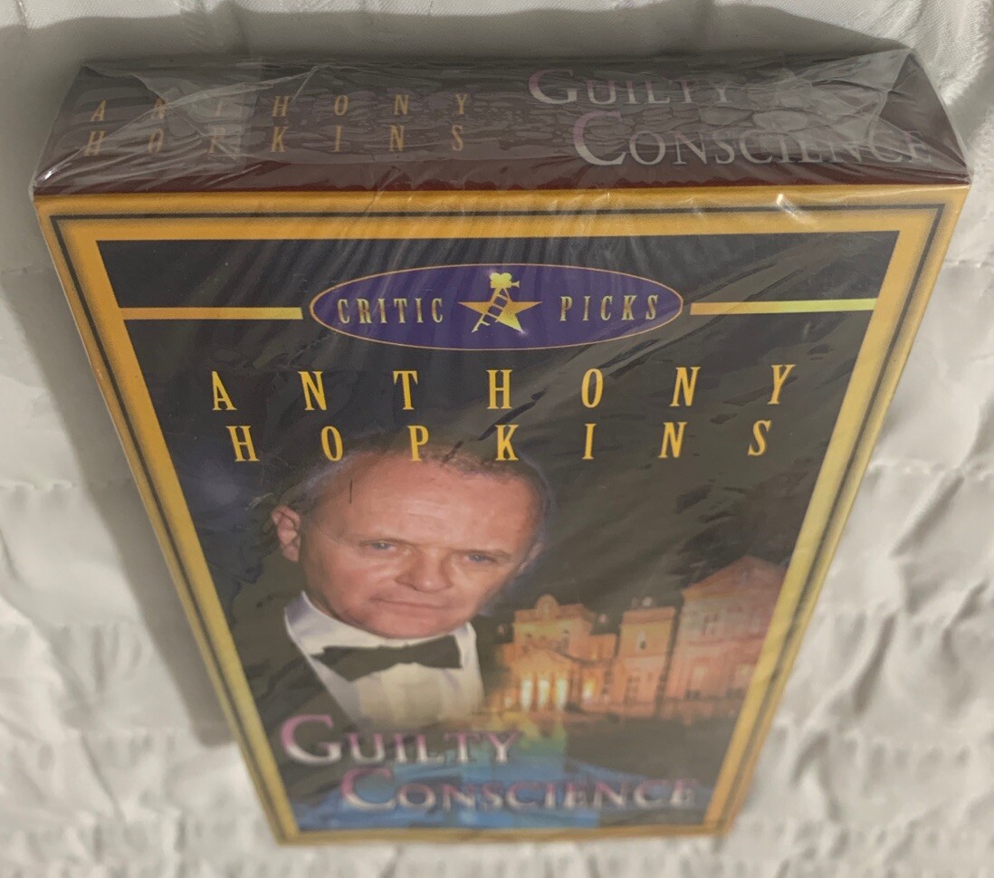 Guilty Conscience VHS Anthony Hopkins, Blythe Danner Swoosie Kurtz ...