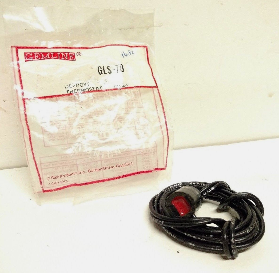 *NOS* Gemline GLS-70 Defrost Thermostat P143 | eBay