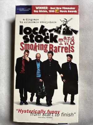 1999 LOCK STOCK AND TWO SMOKING VHS Tape, COMPLETE/TESTED SEE PHOTOS ...