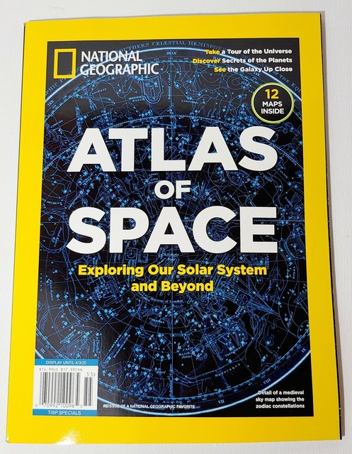 NEW National Geographic Magazine Atlas of Space Exploring Our Solar ...