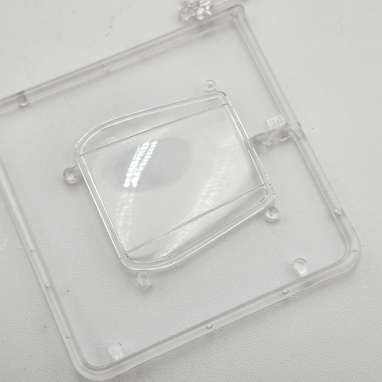 Revell 1/24 Ferrari 360 Modena Spider 85-2365 Parts Clear Engine Cover ...