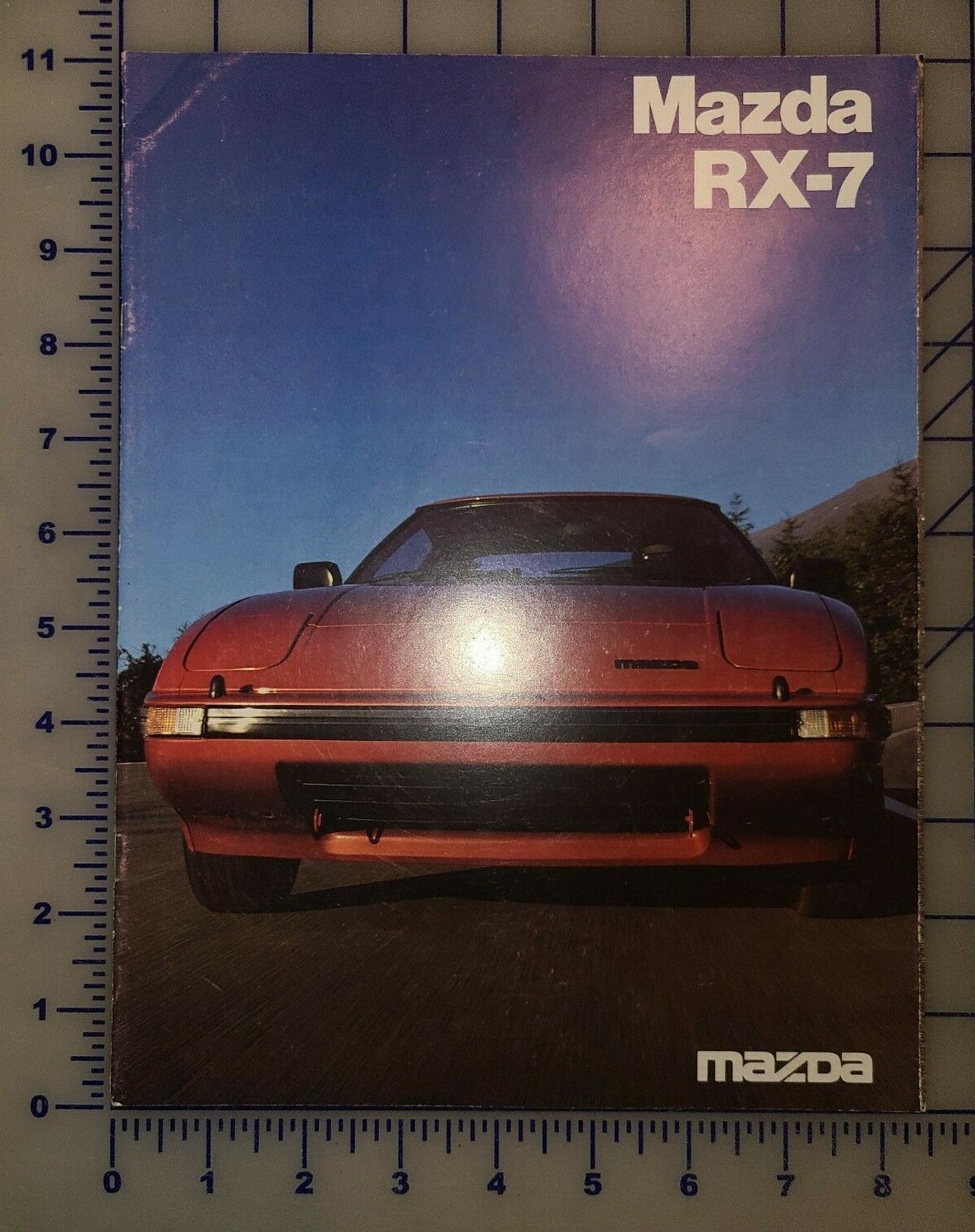 1981 Mazda RX-7 RX7 Brochure Origianl Dutch | eBay