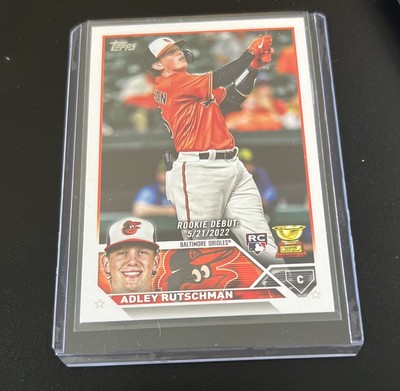 Adley Rutschman Topps Rookie Debut Card Baltimore Orioles - Series 2 | eBay