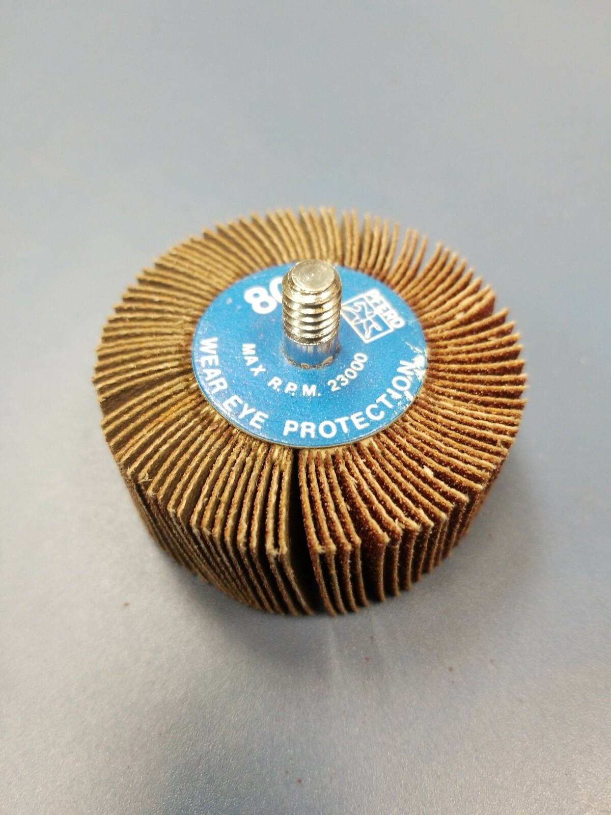 PFERD Flap Wheels Quick Change 2 x 3/4 x 1/4-20 80 Grit Box of 10 45361 ...