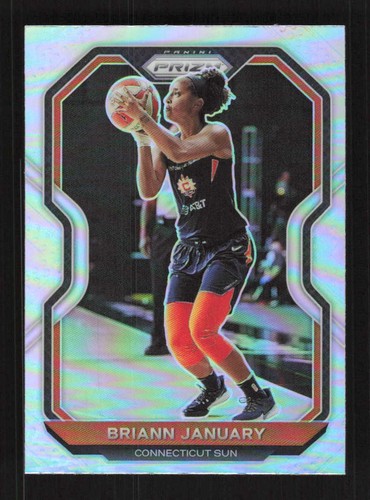 Briann January 2021 Panini Prizm WNBA Prizms Silver Connecticut Sun #18 ...