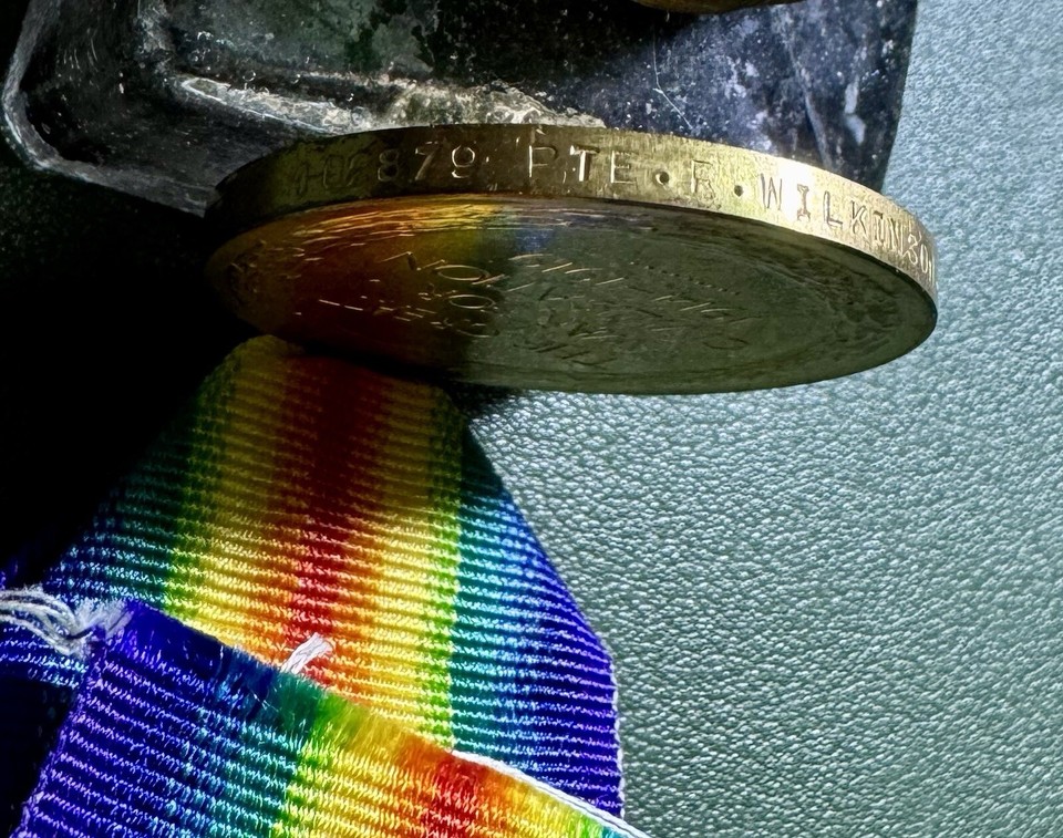 WW1 Medal Machine Gun Corps & Civil Service Rifles London Regiment MGC ...