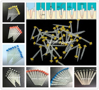 Dental Endo Quartz Fiber Post Straight Screw Thread Posts 1.0 1.2 1.4 1 ...