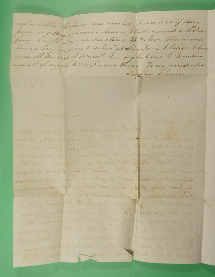 DR WHO 1855 STAMPLESS F/L PAID 5C SALEM NC TO MAYBINTON SC DPO 1826/ ...