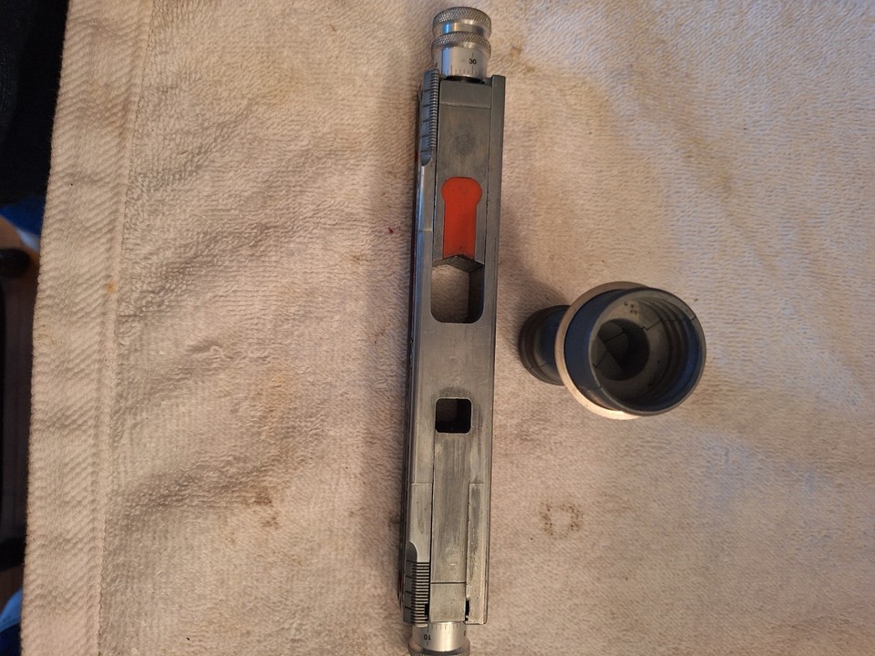 Mec Adjustable Shot And Powder Bar For Single Stage Loaders | eBay