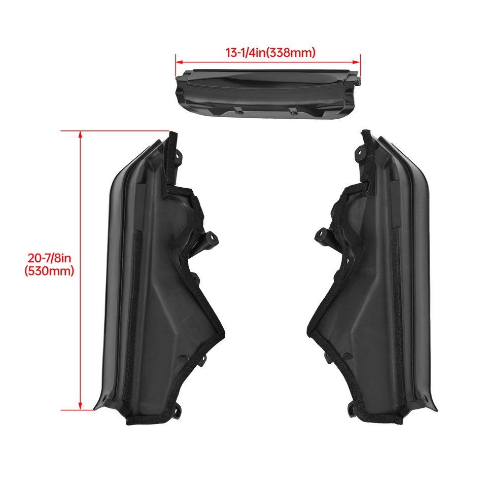 3x Engine Upper Compartment Partition Panel For BMW X5 E70 X6 E71 ...