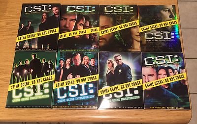 CSI Seasons 1-8 DVD Sets - EUC | eBay